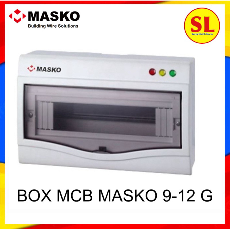 Jual MASKO BOX MCB 9-12 GRUP 9812L TEMPAT MCB | Shopee Indonesia