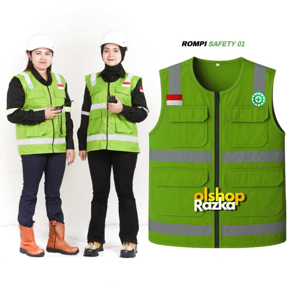 Jual Rompi Safety|Rompi Proyek|Rompi Lapangan|Rompi Tambang Safety Vest ...
