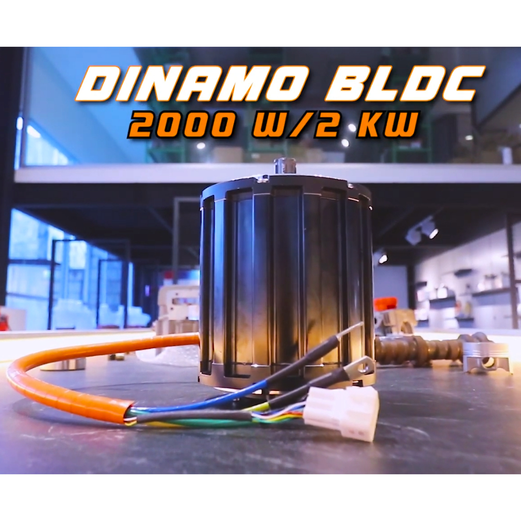 Jual DINAMO BLDC 2000 WATT 2KW 72V BRT KONVERSI MOTOR LISTRIK GEAR ...