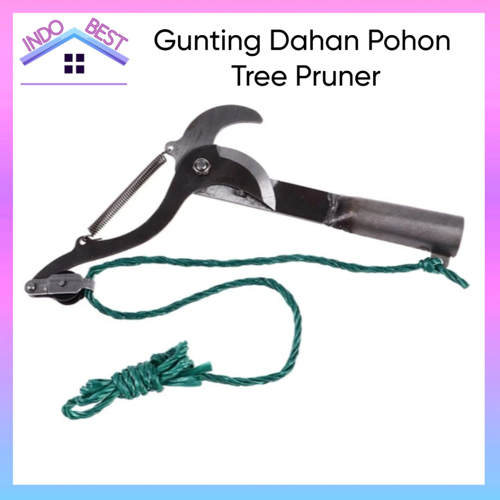 Jual Indoboss | Gunting Dahan Pohon | Tree Pruner | Gergaji Tarik | Pisau Gunting Tali | Pohon ...