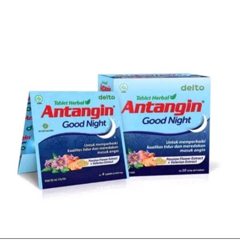 Jual Antangin good night 1strip isi 4 tablet | Shopee Indonesia
