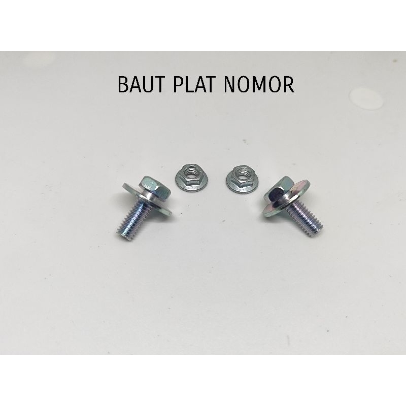 Jual BAUT PLAT NOMOR SET MUR. UNIVERSAL SEMUA JENIS MOTOR DAN MOBIL ...