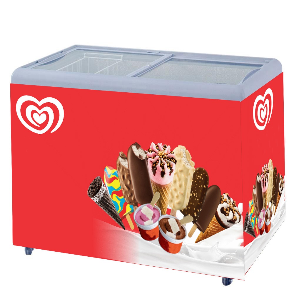 Jual Sticker freezer kulkas motif sweet ice cream walls | Shopee Indonesia
