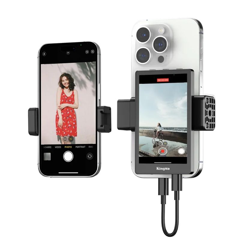 Jual KingMa PH01-MAX New Wireless Selfie Vlogging Monitor Screen and ...