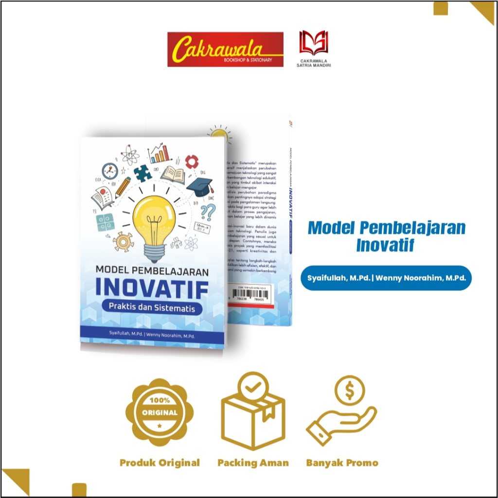 Jual Buku Model Pembelajaran Inovatif Praktis & Sistematis | Syaifullah, M.Pd. | Strategi ...