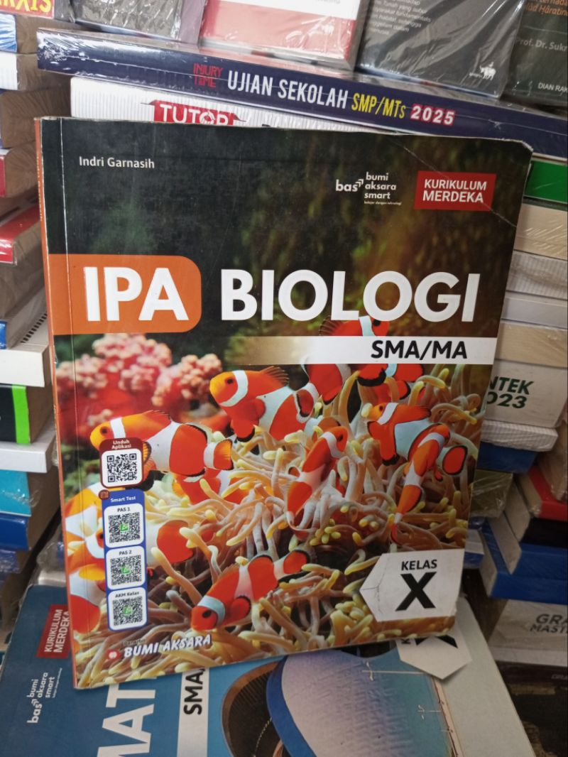 Jual BUKU IPA BIOLOGI KELAS 10 SMA KURIKULUM MERDEKA BUMI AKSARA ...