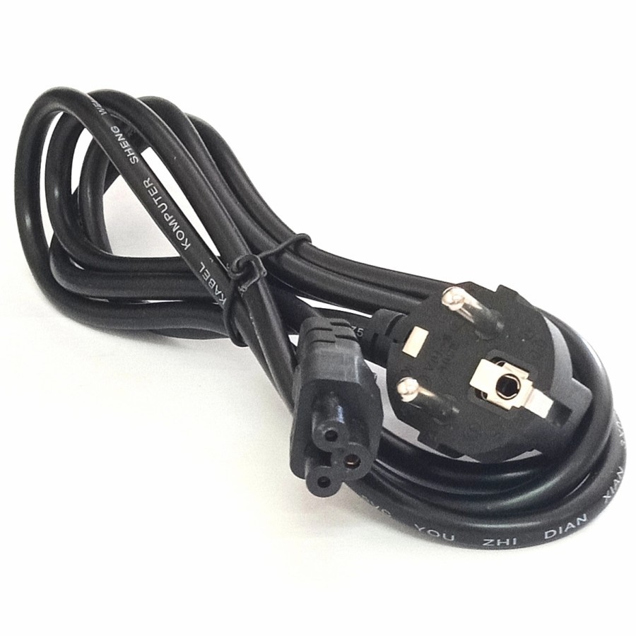 Jual KABEL / CABLE POWER AC ADAPTOR CHARGER LAPTOP 3 PIN KABEL POWER ...