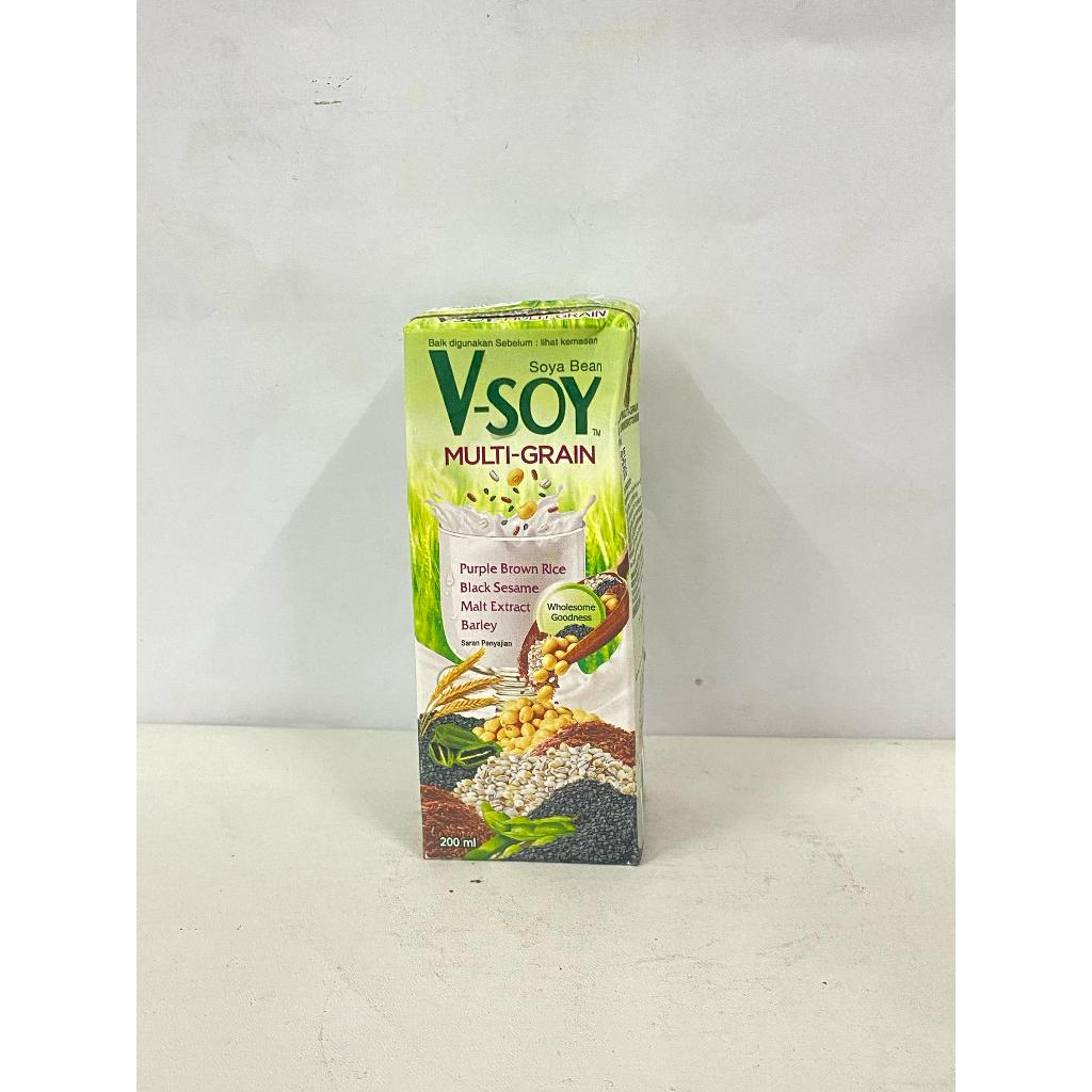 Jual V-SOY MULTI GRAIN SOYA BEAN 200ML | Shopee Indonesia