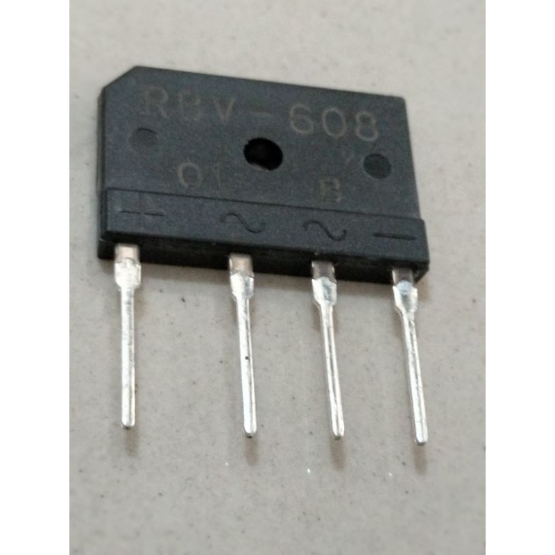 Jual Dioda bridge sisir 4 pin RBV 608 | Shopee Indonesia