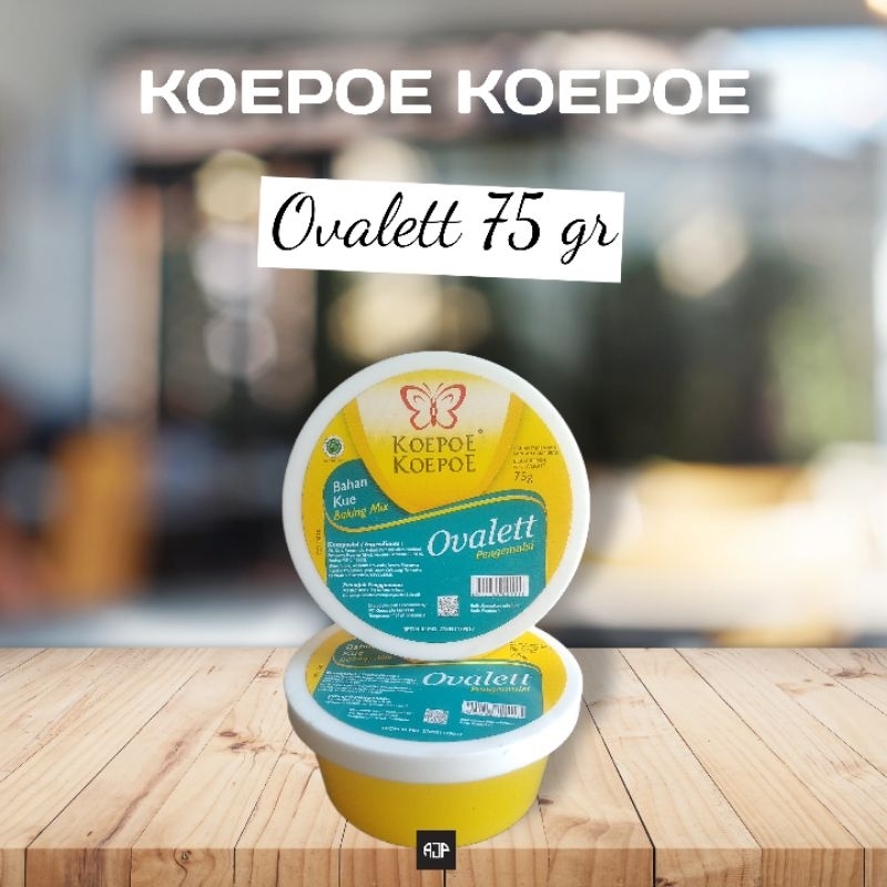 Jual KOEPOE KOEPOE Ovalett Emulsifier / Pengemulsi | 75 gr | Shopee ...
