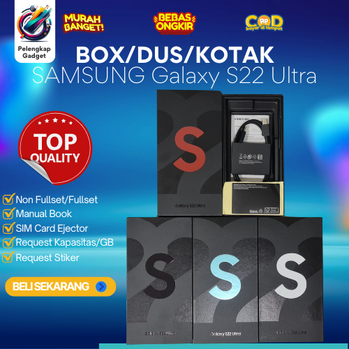 Jual BOX/DUS/KOTAK SAMSUNG Galaxy S22 Ultra | Shopee Indonesia