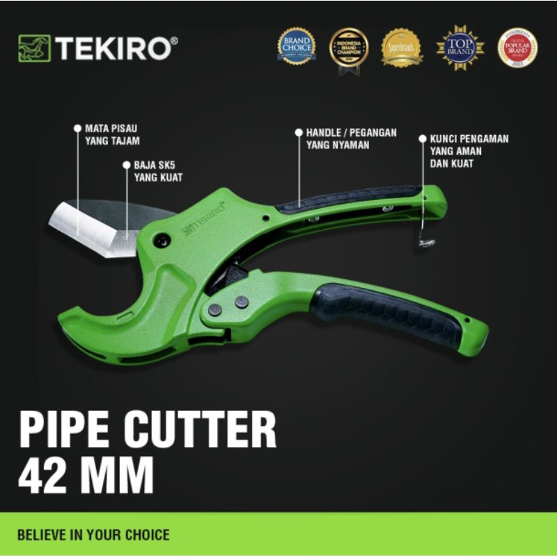 Jual TEKIRO GUNTING PIPA PVC 42MM - ALAT POTONG PIPA 42 MM - PIPE CUTTER | Shopee Indonesia