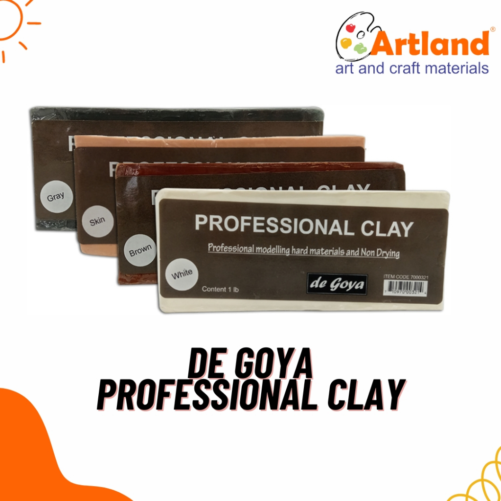 Jual De Goya Professional Clay – Clay Tahan Lama, Tidak Kering, Siap ...