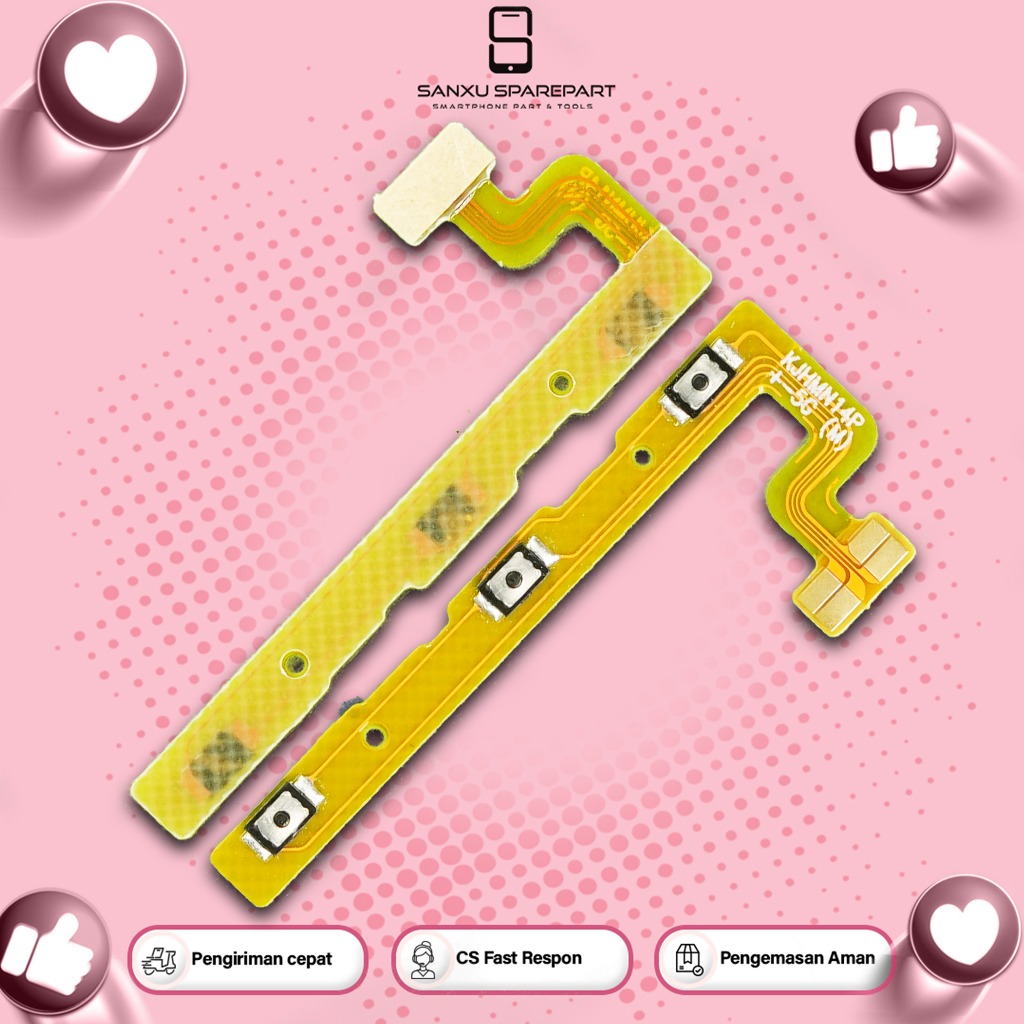Jual Flexibel On Off Volume Xiaomi Redmi Note 14 Pro Plus 5G / Flexible Flex Power On Off Vol ...
