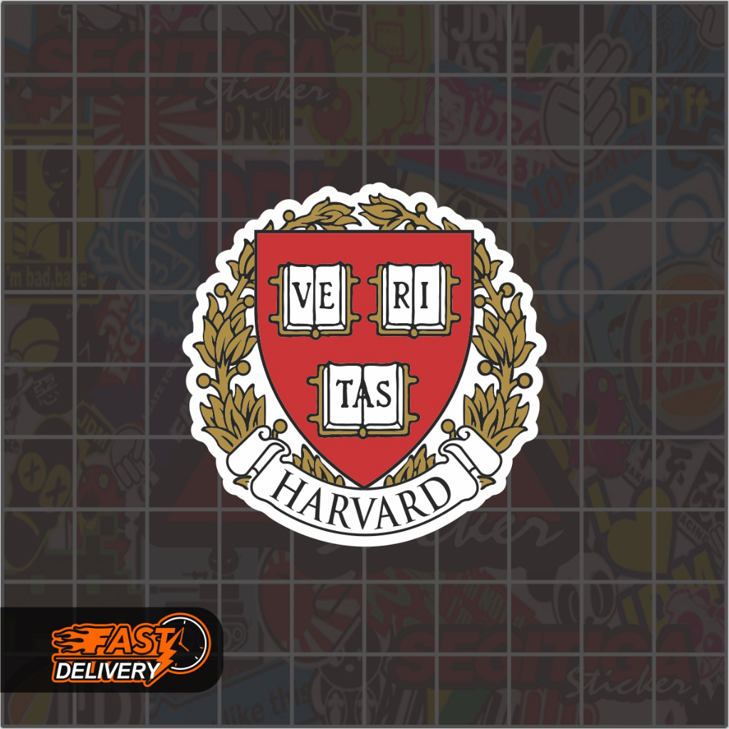 Jual Sticker Logo Harvard University Ukuran 5 x 5 Cm | Shopee Indonesia