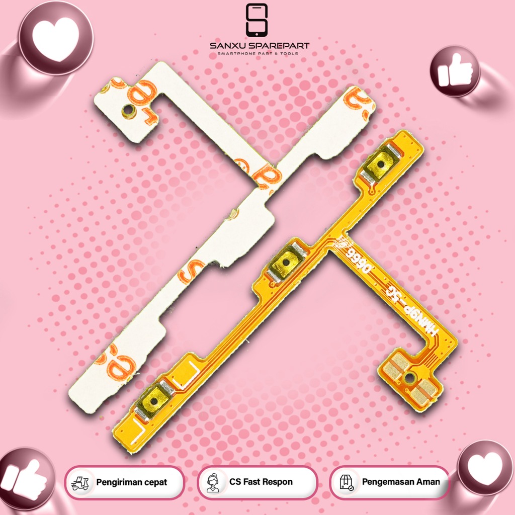 Jual Flexibel On Off Volume Xiaomi Redmi Note 9 Pro 5G / Flexible Flex Power On Off Vol | Shopee ...