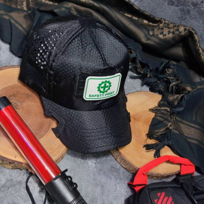 Jual Topi Army Coak Tactical BLACK OPS SAFETY FIRST | Shopee Indonesia