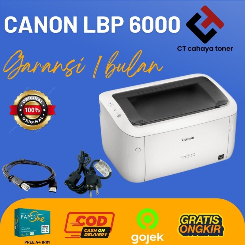 Jual printer canon lbp6000 cetak hitam putih | Shopee Indonesia