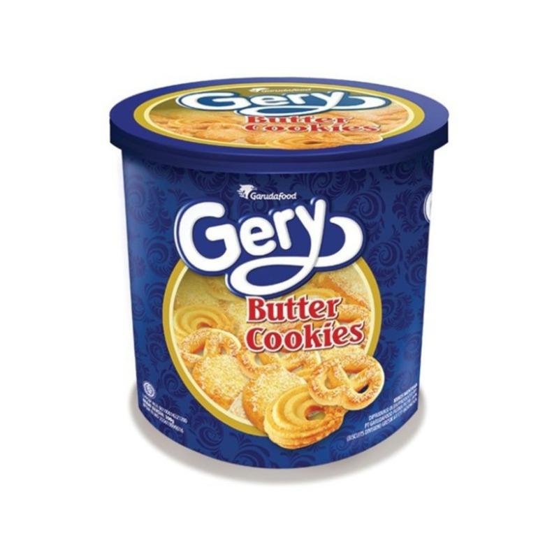 Jual Gery Butter Cookies 350gr Snack Kukis Mentega Gerry Kue Lebaran ...