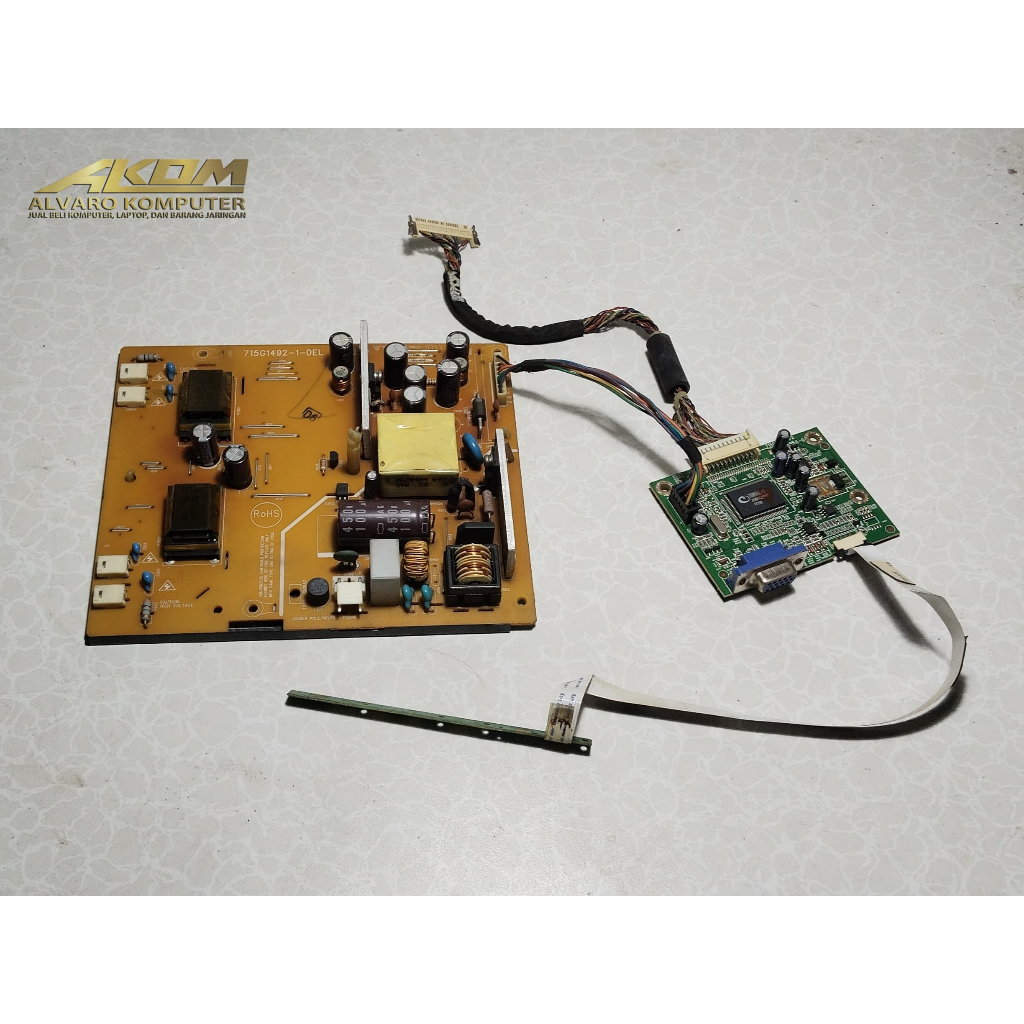 Jual Mesin Monitor dan Power Supply Monitor LCD Dell E178WFPc 17inch ...