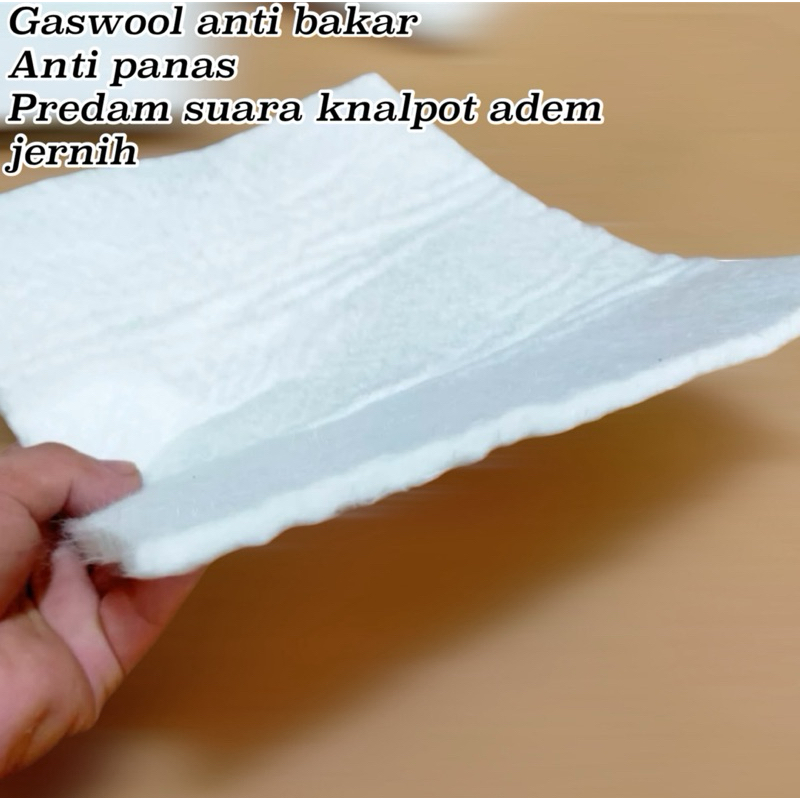Jual COD Glaswol Knalpot Racing Anti Bakar Gasbul Knalpot Racing ...