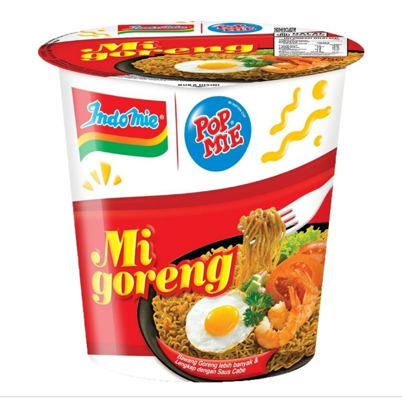 Jual Pop Mie Goreng Cup - Indomie - 80 gr | Shopee Indonesia