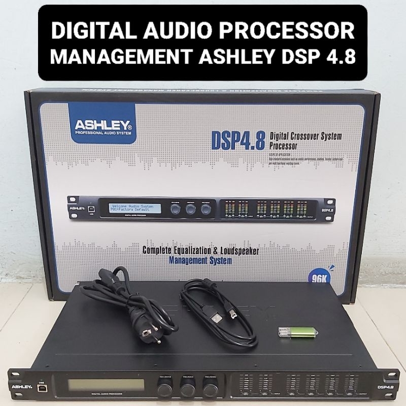 Jual ASHLEY Speaker Management DSP 4.8 Digital Audio Processor Original | Shopee Indonesia
