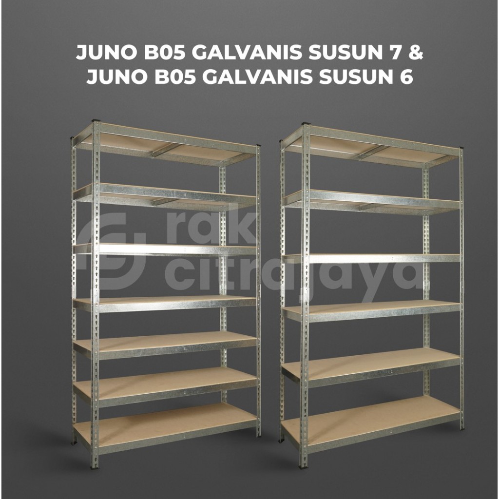 Jual BOLTLESS RAK BESI GUDANG SIKU LUBANG SERBAGUNA TIDAK PERLU BAUT ...