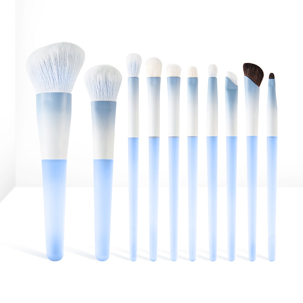 Jual Brush Make Up Multifungsi Set Brush Isi 10 Pcs Dengan Desain ...
