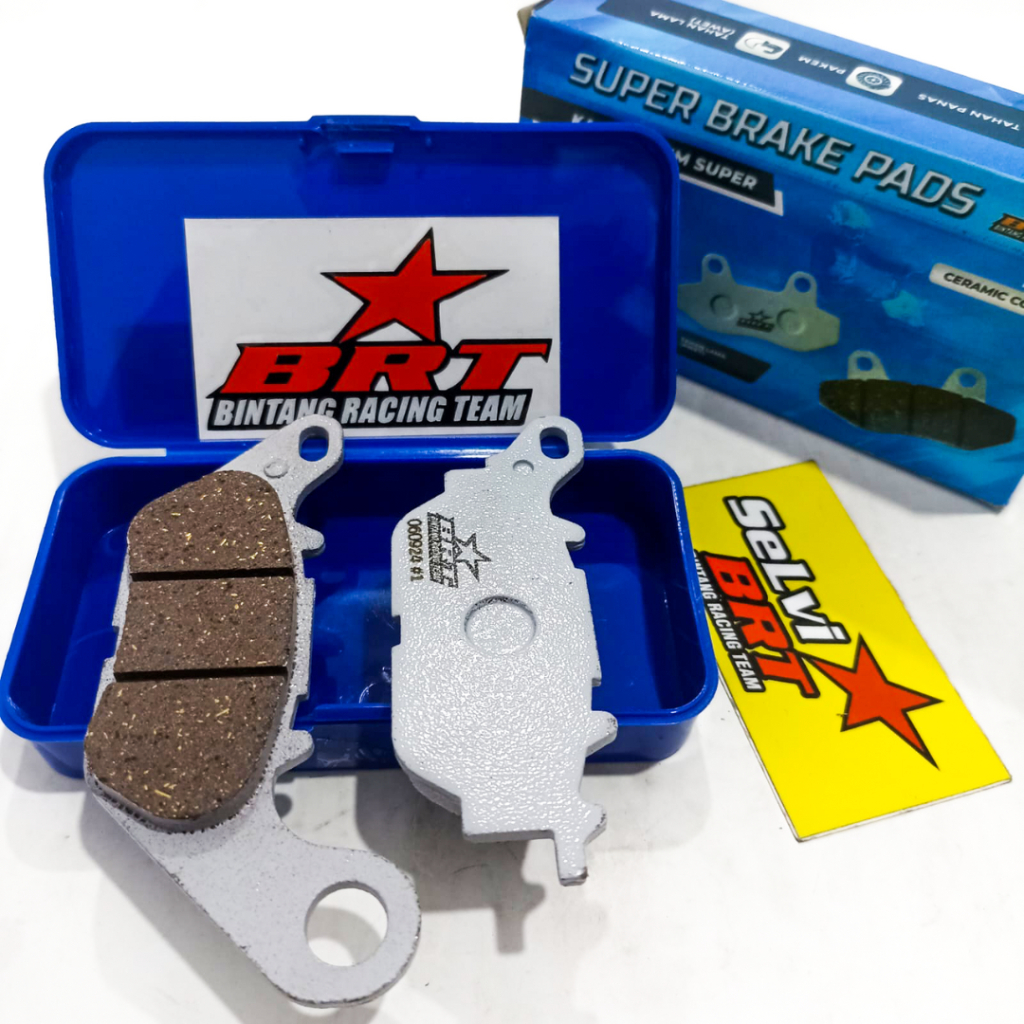 Jual KAMPAS REM BELAKANG BRAKE PAD FRONT CERAMIC H5 BRT SATRIA FU F150 ...