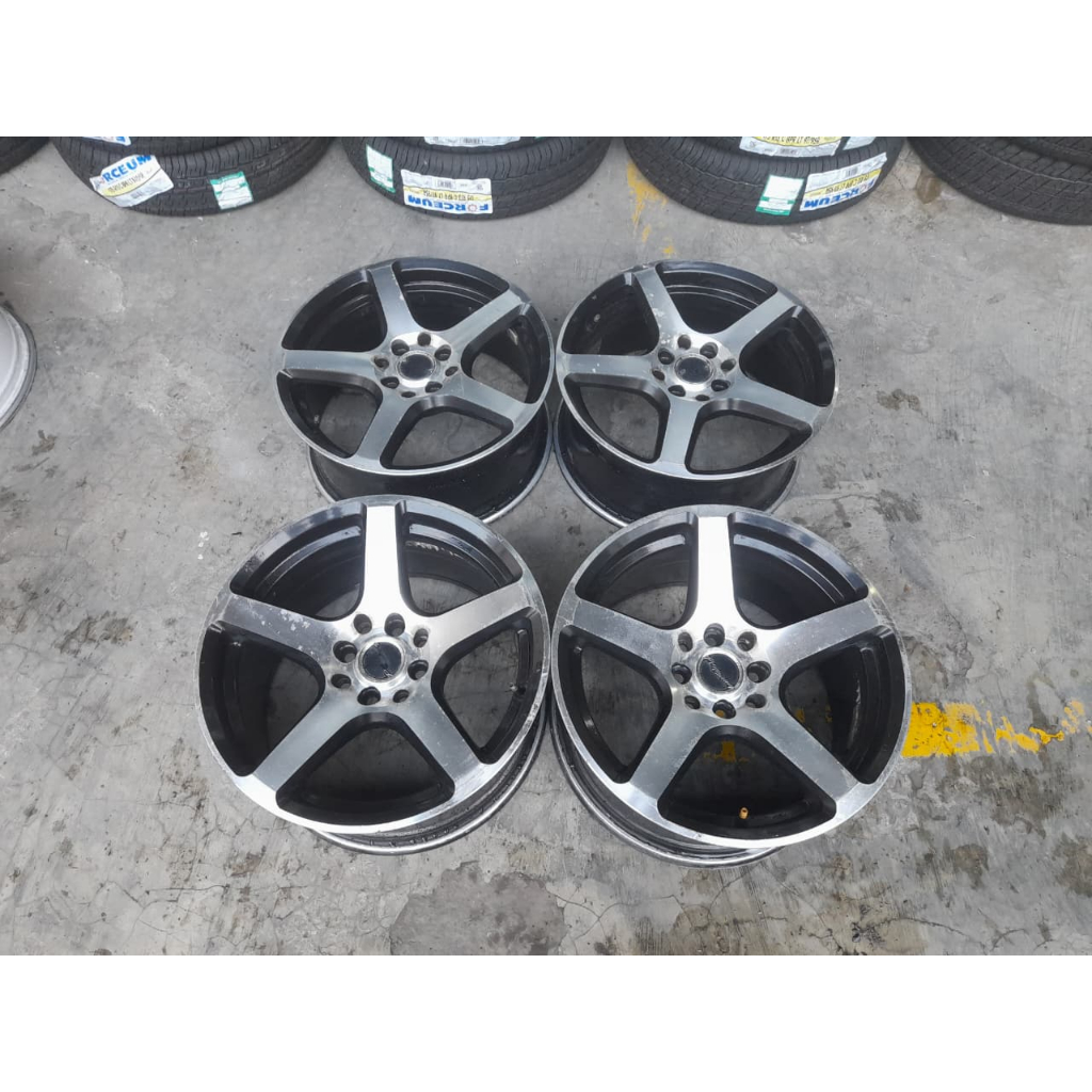 Jual VELG MOBIL RACING RING 16 LEBAR 7/8,5 PCD 4x100, 4x114 JAZZ CITY YARIS MOBILIO SWIFT SPLASH ...