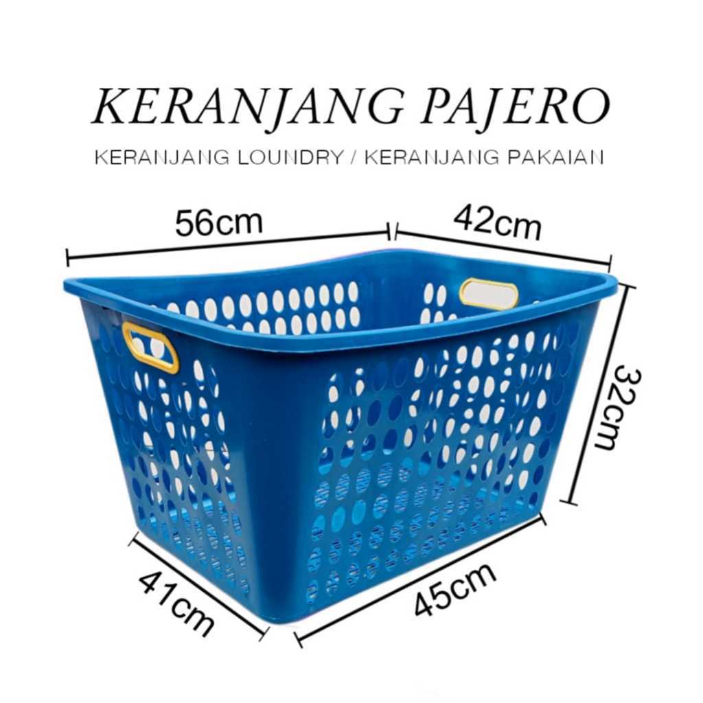 Jual Keranjang Pajero Warna Biru List Kuning Tebal | Shopee Indonesia