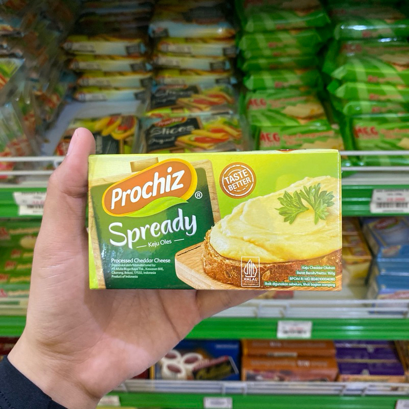 Jual Prochiz Spready Keju Oles 160gr | Shopee Indonesia