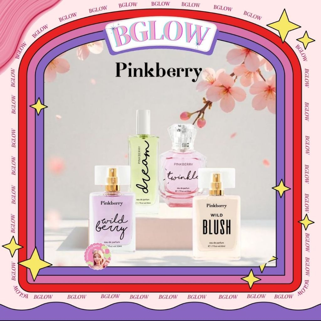 Jual PINKBERRY EDP SERIES | DREAM | WILD BLUSH | TWINKLE | WILD BERRY ...