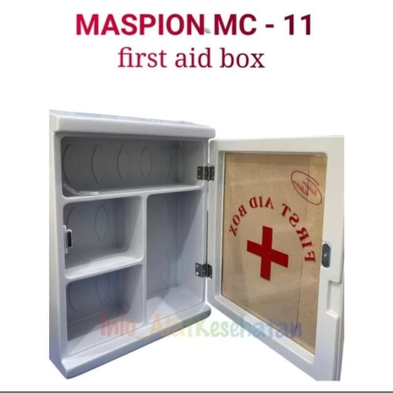 Jual Kotak Obat First Aid Box Mc-11/Kotak Obat Dinding MC-11 ONEMED/Kotak P3k Dinding | Shopee ...