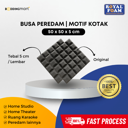 Jual BUSA PEREDAM SUARA MODEL KOTAK 50x50x5cm / BUSA PEREDAM SUARA ...