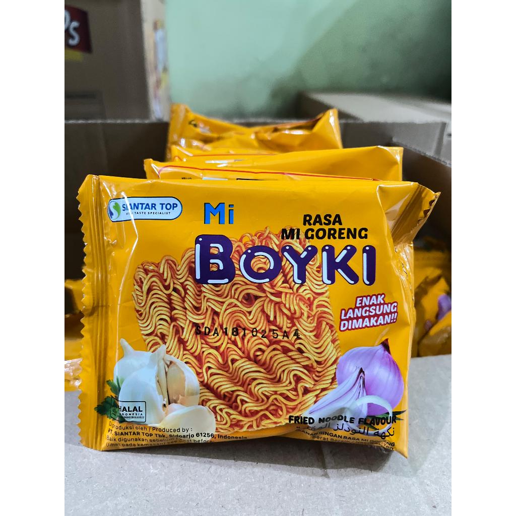 Jual Boyki Rasa Mi Goreng Renceng (10pcs x 16gram) | Shopee Indonesia