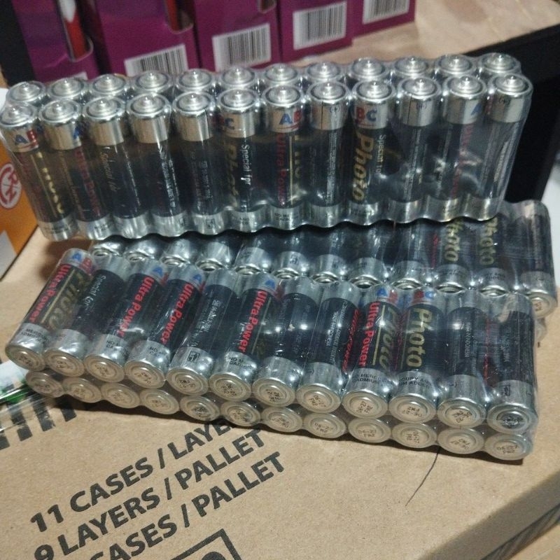 Jual ABC Batre Jam AA 1.5 V (24Pcs) | Shopee Indonesia