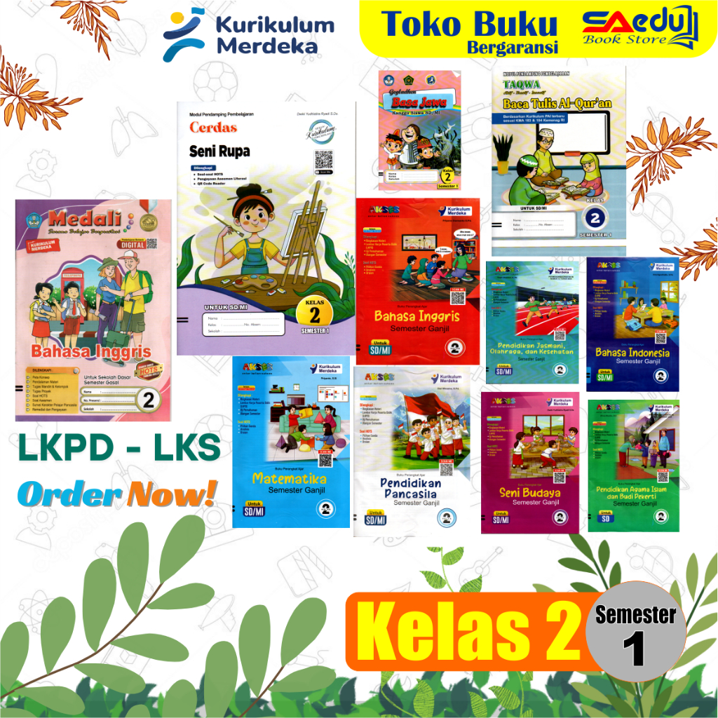 Jual LKS // LKPD KELAS 2 SEMESTER 1 (GANJIL) UNTUK SD/MI KURIKULUM MERDEKA | Shopee Indonesia