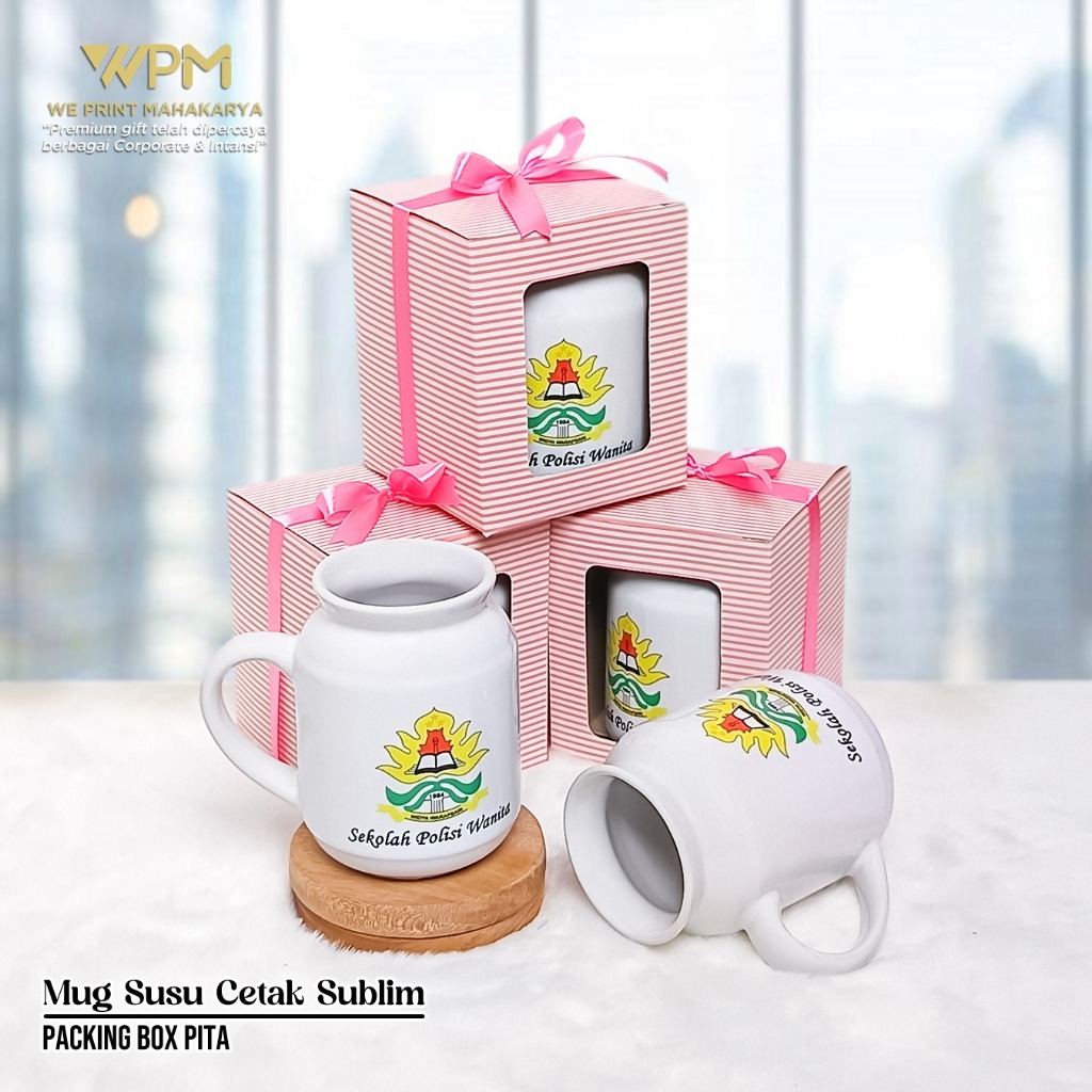 Jual Souvenir Custom Mug Susu Unik | Shopee Indonesia