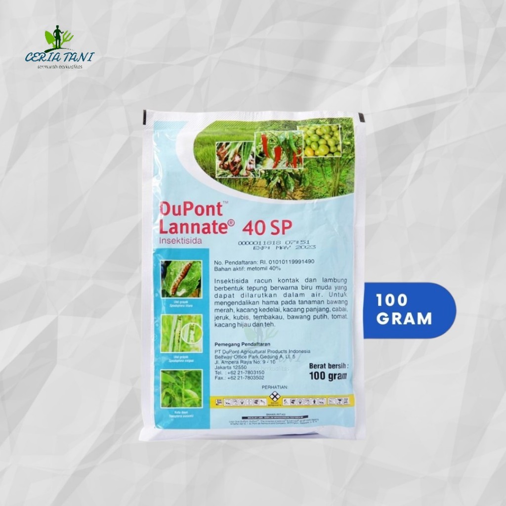 Jual LANNATE 40 SP Insektisida Racun Kontak dan Lambung – 100 gram ...