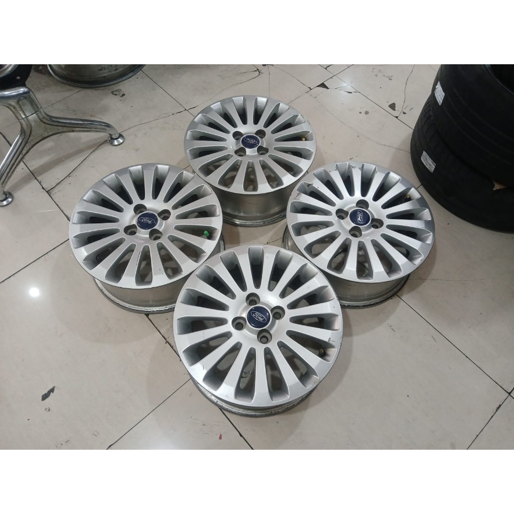 Jual Velg Mobil Second ORIGINAL FORD FIESTA Ring 15 Lubang 4x100 lebar ...