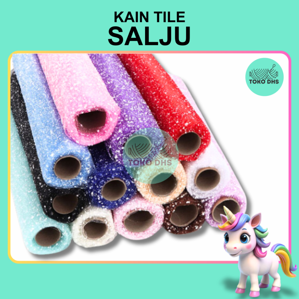 Jual Kain TILE SALJU / Snow Mesh Tile per roll BUKET BUNGA FLOWER ...