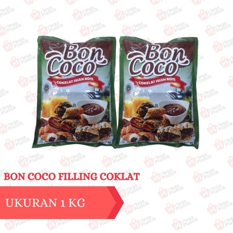 Jual BON COCO FILLING COKLAT 1KG | Shopee Indonesia