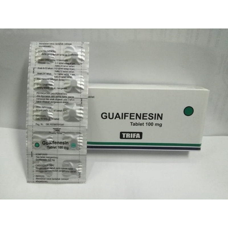 Jual TM Guaifenesin tab PT TRIFA | Shopee Indonesia