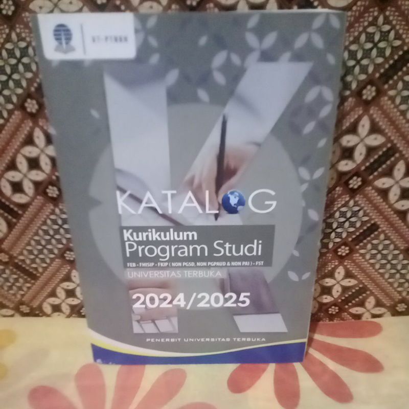 Jual KATALOG KURIKULUM PROGRAM STUDI UNIVERSITAS TERBUKA 2024/2025 UT ...
