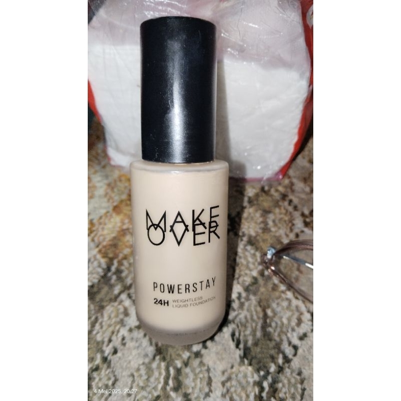 Jual Make Over Powerstay 24H Weightless Liquid Foundation shade N20 ...
