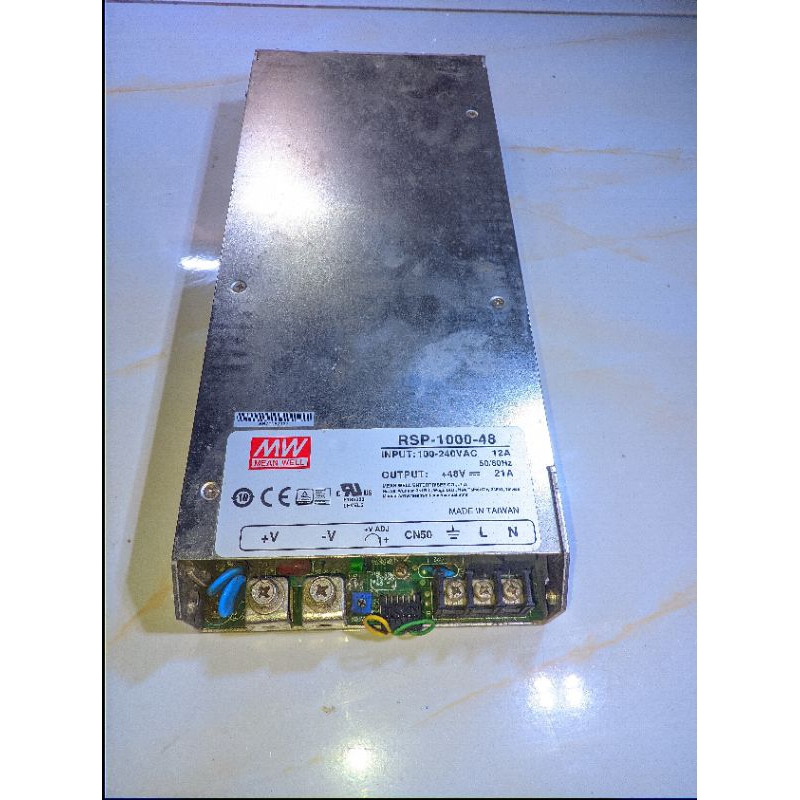 Jual MEAN WELL POWER SUPPLY 48V 7,3a LRS-350-48 new tanpa dus | Shopee Indonesia