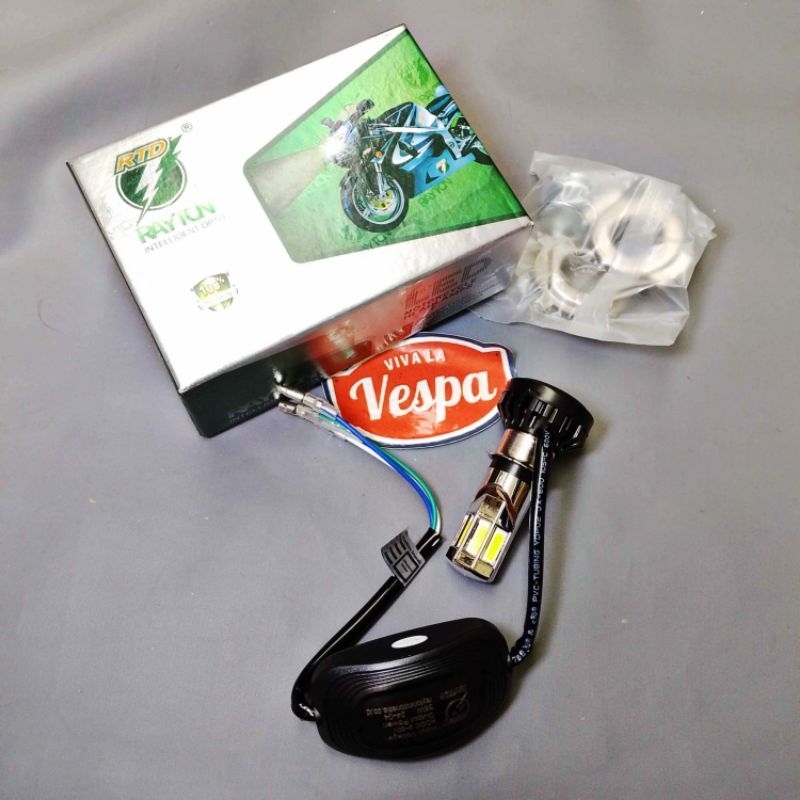 Jual Lampu LED RTD 6 Sisi Putih Vespa Super Sprint VBB VNB PTS PX Excel ...