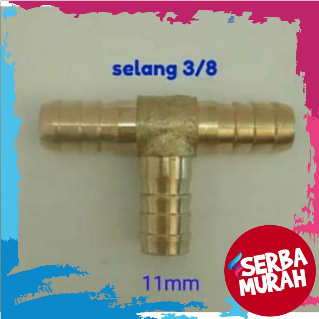 Jual Y T Lurus Cabang Sembungan Selang Kompor Gas Pararel 3 Kuningan ...